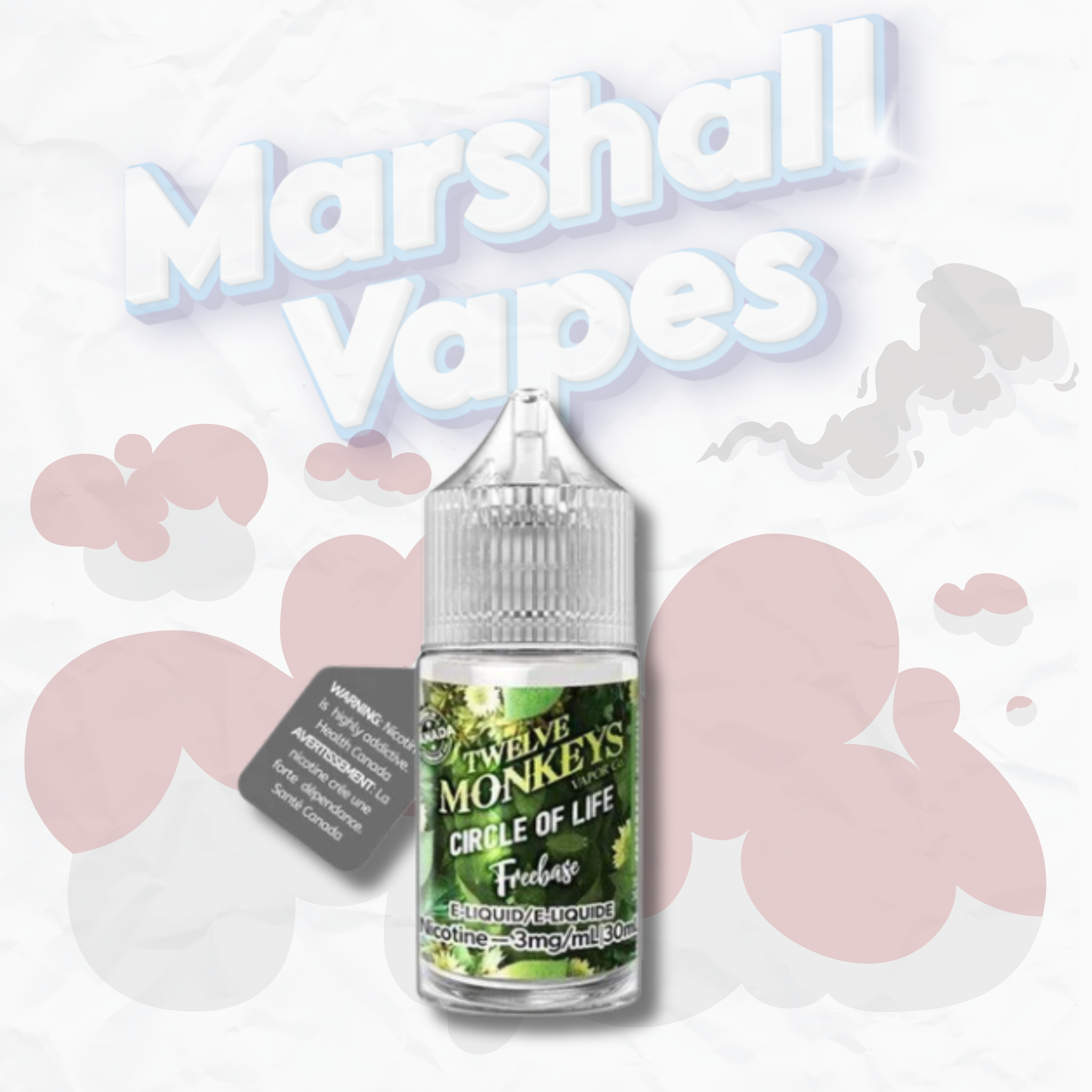 Twelve Monkey's Freebase – Marshall Vapes