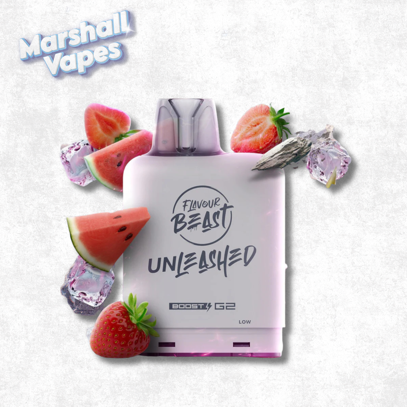 Flavour Beast G2 Level X Pod – Epic Strawberry Watermelon – Marshall Vapes